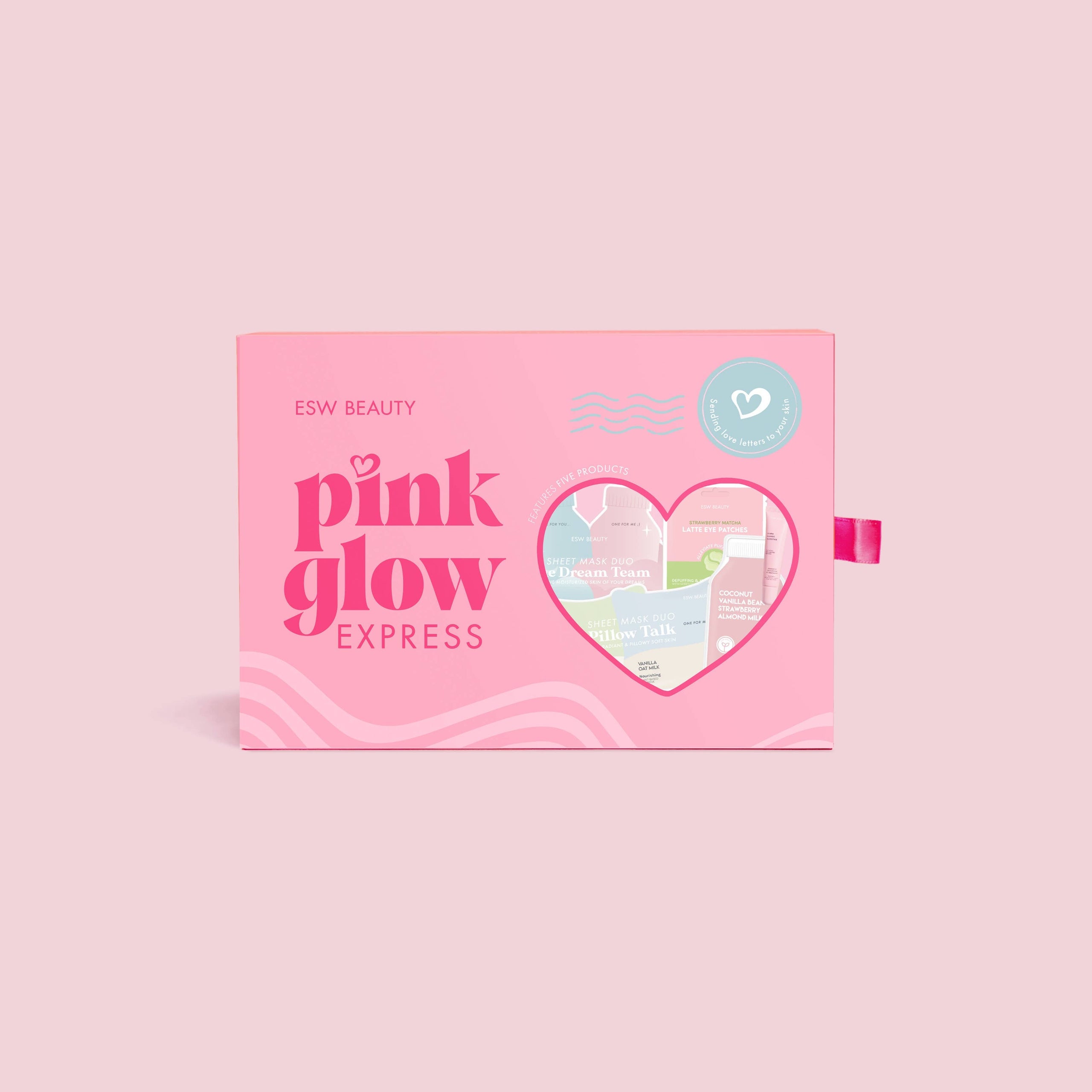ESW Beauty - Pink Glow Express Revitalize & Glow Kit | Paper, Ribbon & Wrap